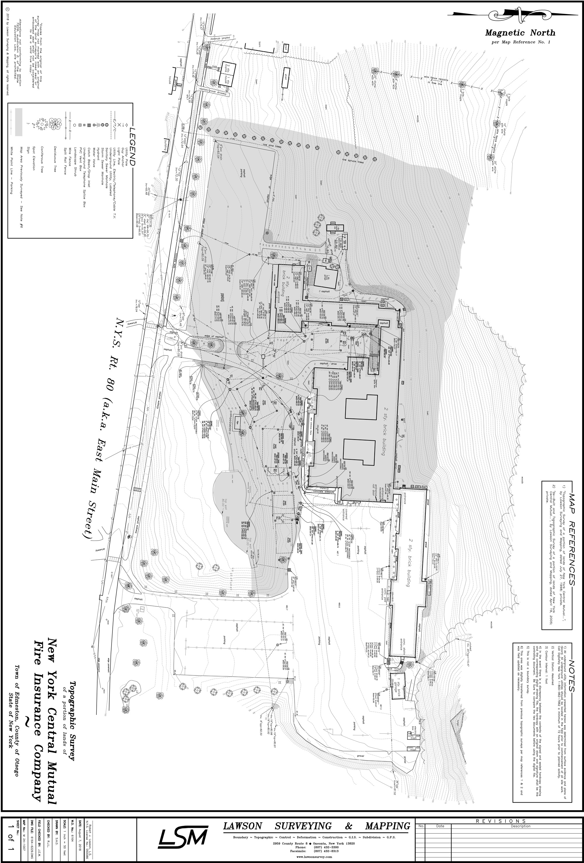 Topographic Surveys – Lawson Surveying & Mapping